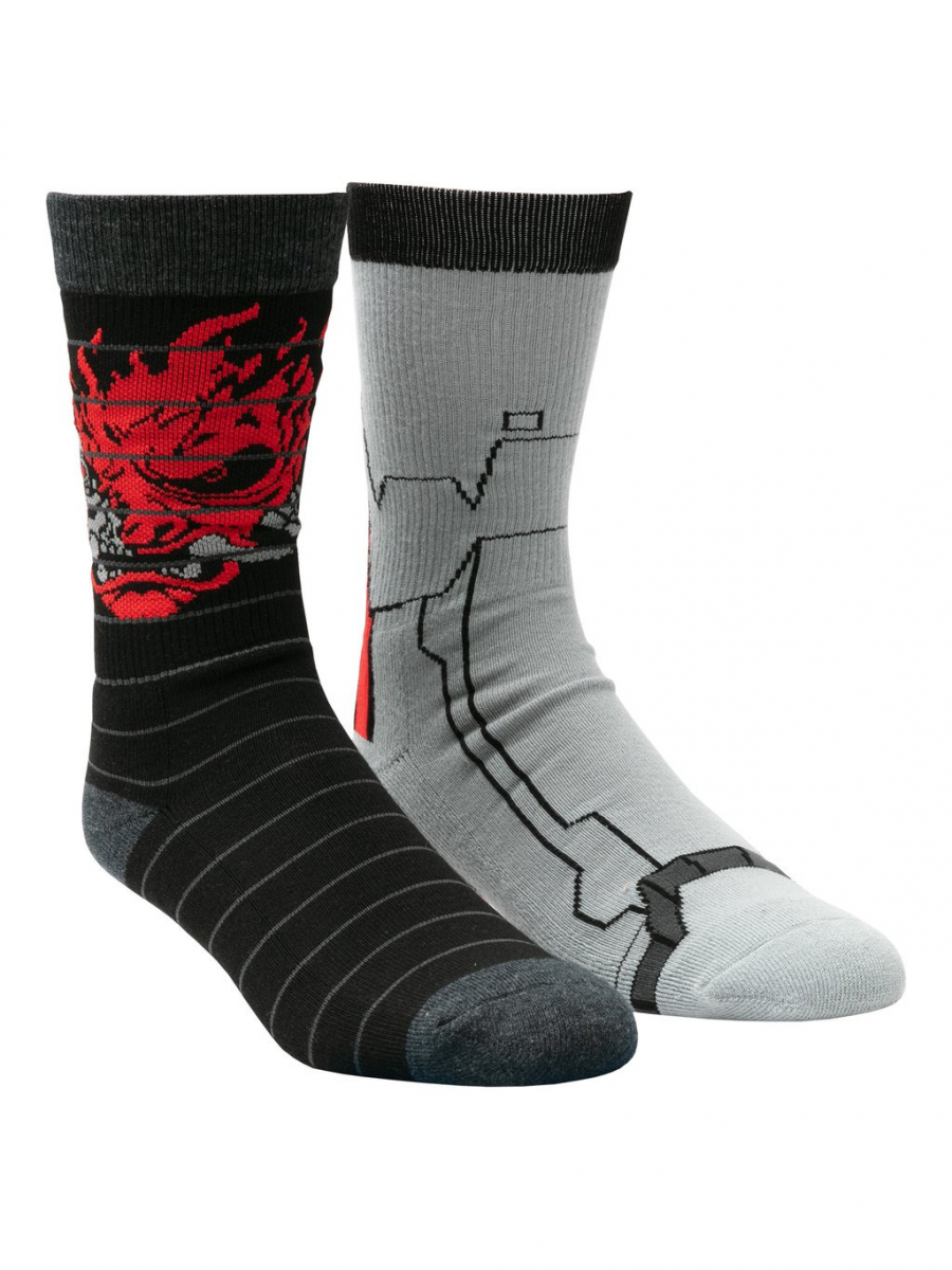 Cyberpunk 2077 Skarpety Silverfoot - xzone.pl